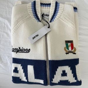 PALACE | Sweaters | Palace Cycle Knit White | Poshmark